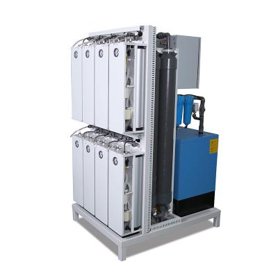 Cina generatore del gas del concentratore dell'ossigeno di purezza 100lpm con la torre di adsorbimento del setaccio molecolare in vendita