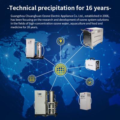中国 水処理のための 10g/h の商業オゾン発生器 Ozocenter の水晶管のオゾン清浄器 販売のため