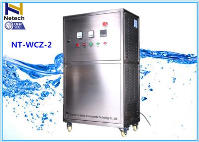 Cina 4 sistema di depurazione delle acque dell'ozono dell'acciaio inossidabile del depuratore di acqua 220V dell'ozono di -15ppm in vendita