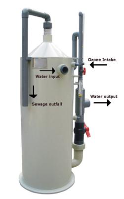 中国 OEMの水産養殖オゾン発電機の浄水、高性能20 - 200 T/Hの自動ドラム・フィルタ 販売のため