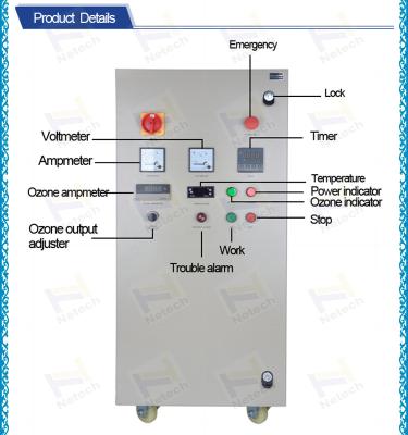 China Industriële het Ozongenerator van de Coronalossing 40g/h-Emailbuis 220V Te koop