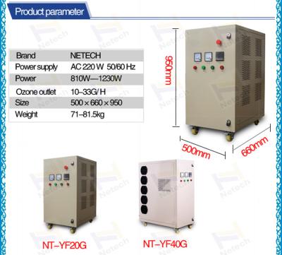 Cina 5g 10g 15g 20g 30g Internal PSA Oxygen Concentrator Integrative Ozone equipment in vendita