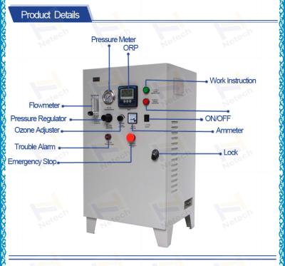 Cina Effetto corona della macchina del generatore dell'ozono di sterilizzazione per la fabbrica con ORP 100Mg/L in vendita