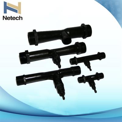 Cina Il nero dispositivo Venturi di alta efficienza che mescola ozono ed acqua con l'anti materiale PVDF dell'ozono in vendita