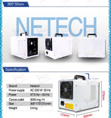 中国 3/5G コロナ放電商業オゾン発電機の家の使用 5.6kg 販売のため