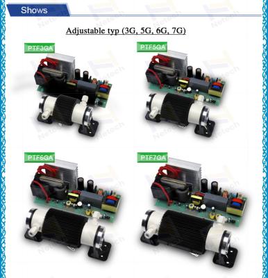 中国 Adjustable 20% to 100% ozone output ozone generator spare parts ceramic tube 販売のため