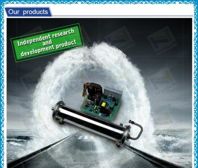 中国 18g to 80g water cooling ozone enamel tube ozone generator parts 販売のため