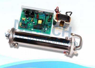 China tubo doble de alta calidad del esmalte del ozono de la refrigeración por agua de la fuente del oxígeno 40g/Hr en venta