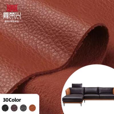 China Stoffen van synthetisch leer van semi-PU voor meubels en stoffen Te koop