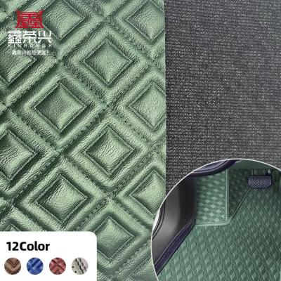 China PVC Embossed Synthetic Leather for Car Seats and Furniture Upholstery for sale