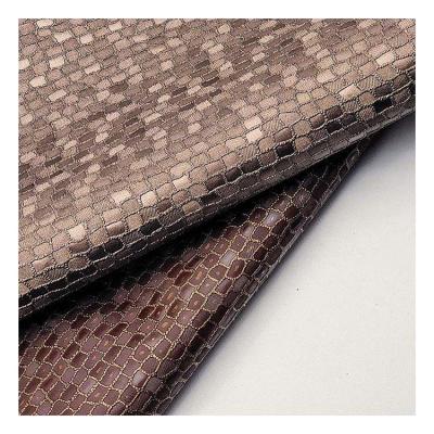 China Wholesale Pvc Pearly Stone Grain Pattern Artificial Synthetic Leather Packaging Wallet Box Shoes Notebook Faux Leather Fabric for sale