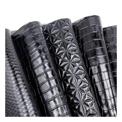 China High-gloss Pattern Pvc Synthetic Leather Animal Pattern Shoes Bags and Bags Faux Leather Fabric for sale