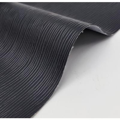 China 0.9mm Thickness 140cm Width PVC Leather with Knitted Backing for Bags and Furniture for sale