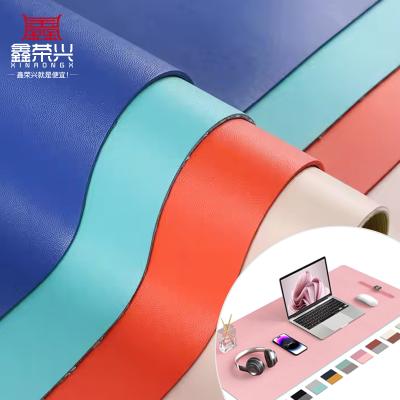 China 1.8mm Thickness 54/55" Width PVC Leather Synthetic Leather with 25 Colors for Bags and Sofa Use for sale