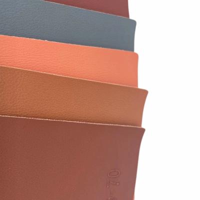 China Leathaire Tech Cloth Embossed Napa Grain Artificial Synthetic Leather for Sofa Chair Car Seat Belt Faux Leather Fabric for sale
