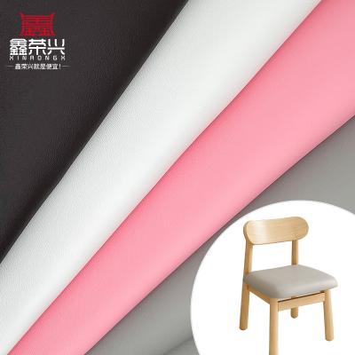 China PVC TC Cloth Backed Synthetic Faux Leather Pinhole Pattern Waterproof Stretchable Lining for Shoes Belts Gloves Outdoor Use Sofa for sale