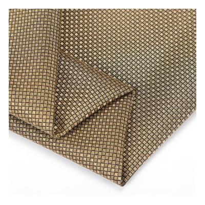 China Pvc Metal Pearl Light Color Small Weave Pattern Artificial Synthetic Packaging Wallet Box Shoes Notebook Faux Leather Fabric for sale