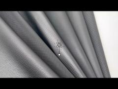 Pvc Embossed Various Litchi Punch Pinhole Texture Artificial Synthetic Leather Cheap Price for Chair Sofa Car Foot Faux Leather