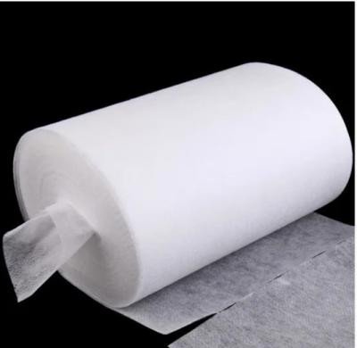 China Spunlace Nonwoven Fabric High Quality Parallel and Cross Nonwoven for Wet Wipes for sale