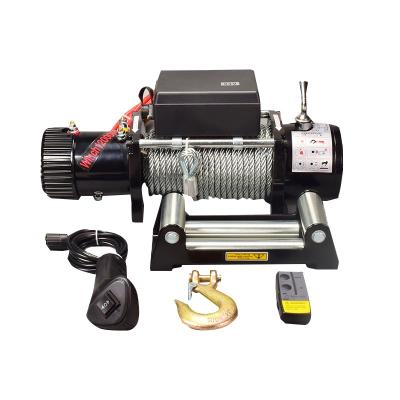 China 12000lbs Truck Winch 12V DC Boat Winch IP55 Waterproof for sale