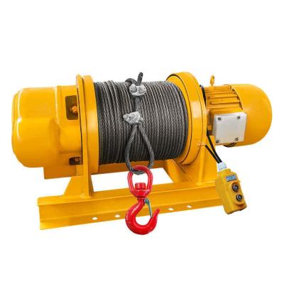 China Heavy Duty Wire Rope Electric Winch Low Noise Electric Hoist Winch Stable Speed for sale