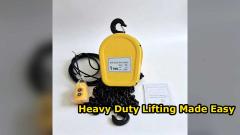 DHS Electric Chain Hoist Heavy Duty Lifting Solution