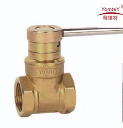 China yomtey brass  magnetic gate valve for sale