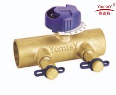 China yomtey brass circuit sertter balancing valve C×C for sale