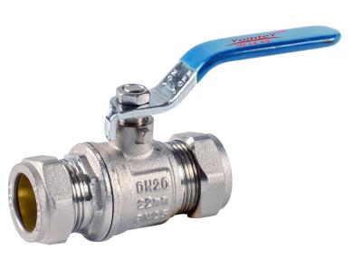 China YomteY Brass Compression Ball Valve for sale