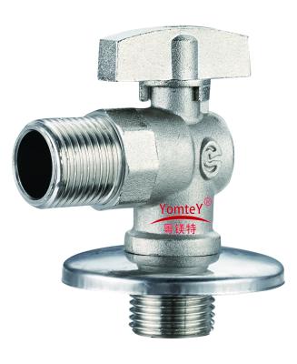 China YomteY  Brass Vertical Angle Ball Valve for sale