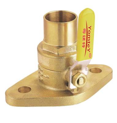 China YomteY Brass Flanged Ball Valve-C×C for sale