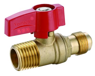 China YomteY Brass Ball Valve Male×Flare for sale