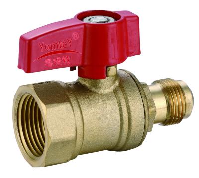 China YomteY Brass Ball Valve Female×Flare for sale