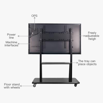 Cina Smart LED touch screen ad alta risoluzione lavagna interattiva con Android/Windows OS lavagna scolastica elettronica in vendita