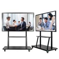 China 20 Point Touch Interactive Flat Panel For Android Windows OS 350Cd/M2 Brightness for sale