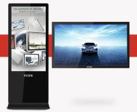 China 55 Inch Floor Standing LCD Advertising Display 4K UHD Android Digital Signage for sale