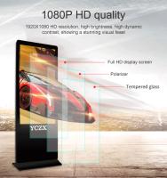 China 55 Inch Smart Touch Screen Digital Signage Indoor Interactive Display 4K UHD Android for sale