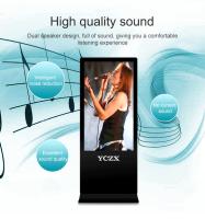China 55 Inch Smart Touch Screen Digital Signage Indoor Interactive Display 4K UHD Android for sale