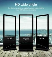 China 55 Inch Android Floor Standing Digital Signage With Time Switch Function for sale