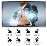 China 75 inch Support Prototype LCD Display Interactive Touch Screen Panel for sale