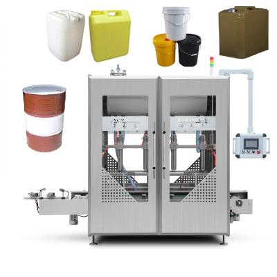China Jerry can Automatic base oil filling machine for liquid and daily use product 5L-30L for sale