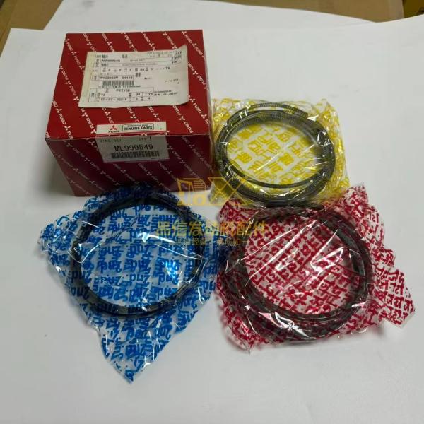 Quality ME999549 Diesel Engine Piston Ring For Mitsubishi 6D24 Excavator Spare Parts for sale