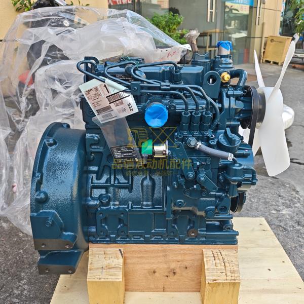 Quality For Kubota D1305 Diesel Engine Assembly 3000rpm 21.4KW Excavator Engine Parts for sale