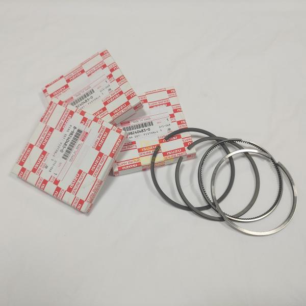 Quality For 8-98240483-0 8982404830 Engine Piston Rings Replacement ISUZU 6BG1 Excavator Parts for sale