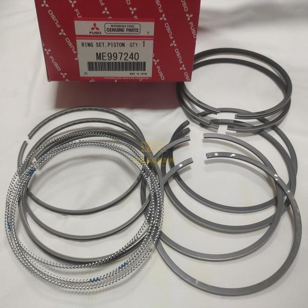Quality For ME997240 Engine Piston Ring Mitsubishi 4D34 6D34 Excavator Diesel Engine Parts for sale