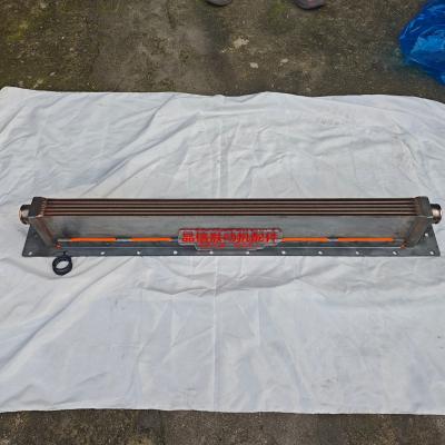 China CAT 3406 Excavator Engine Cooler with Copper Heat Dissipation Core and High-Strength Steel Flange for sale