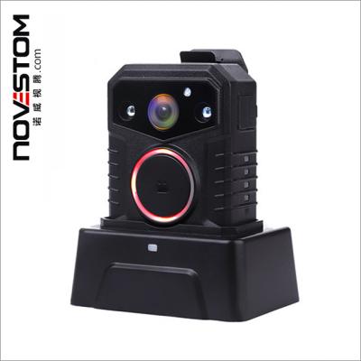 China novestom NVS7 No LCD 1296P police body worn camera for law enforcement built-in GPS wifi 32GB 64GB phone APP IOS for sale