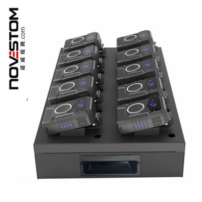 China Novestom 10ports 3.0USB fast upload docking station for police body worn camera at the same times for sale