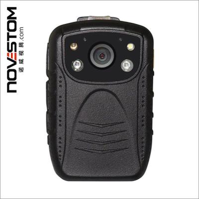 China Novestom 3000mAh 1296P / 1080P Police Wearing Body Cameras , IR Small Night Vision Body Camera for sale