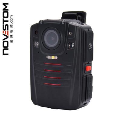 China Novestom NVS3-B 1950mAh HD 1080P 32G A7 Wireless Security Police Body Camera with PTT for sale